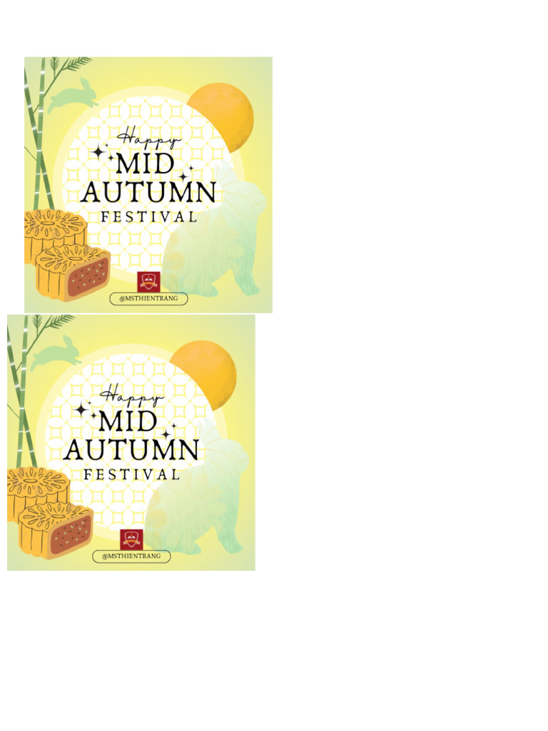 Mid Autumn Card | PDF