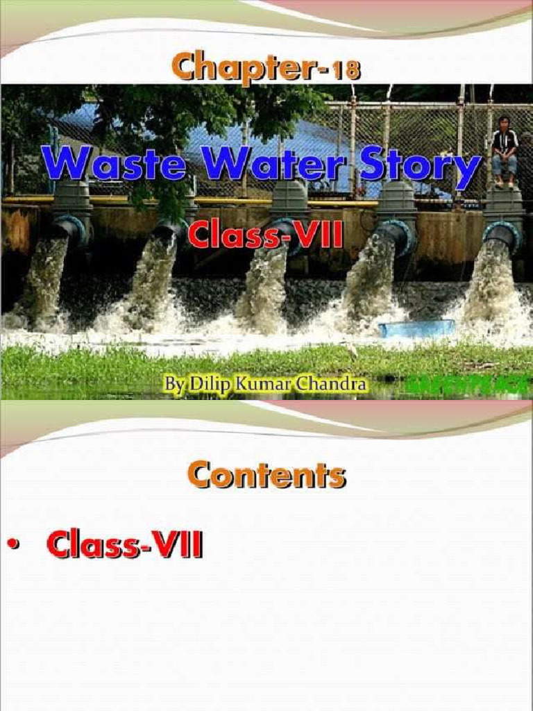 Waste Water Story-Grade7 | PDF