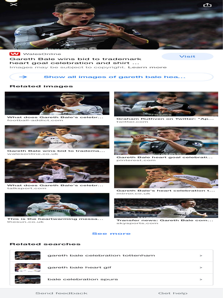 Gareth Bale Heart Celebration - Google Search | PDF | Tottenham Hotspur ...