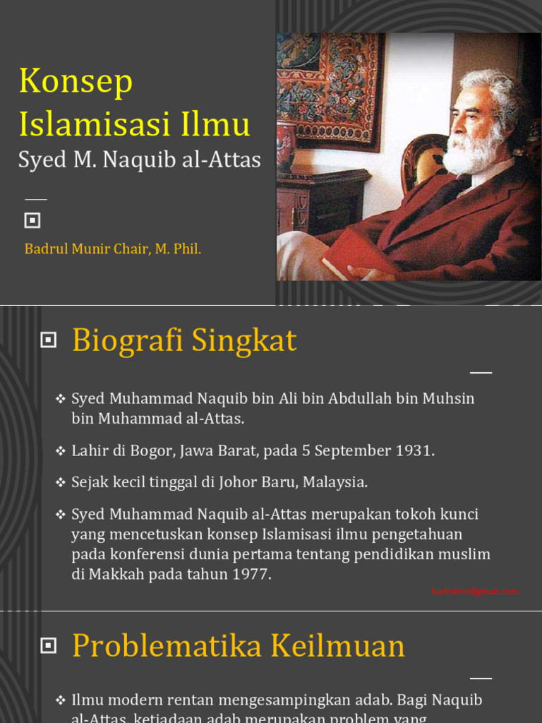 12. Konsep Ilmu Syed Muhammad Naquib Al-Attas | PDF