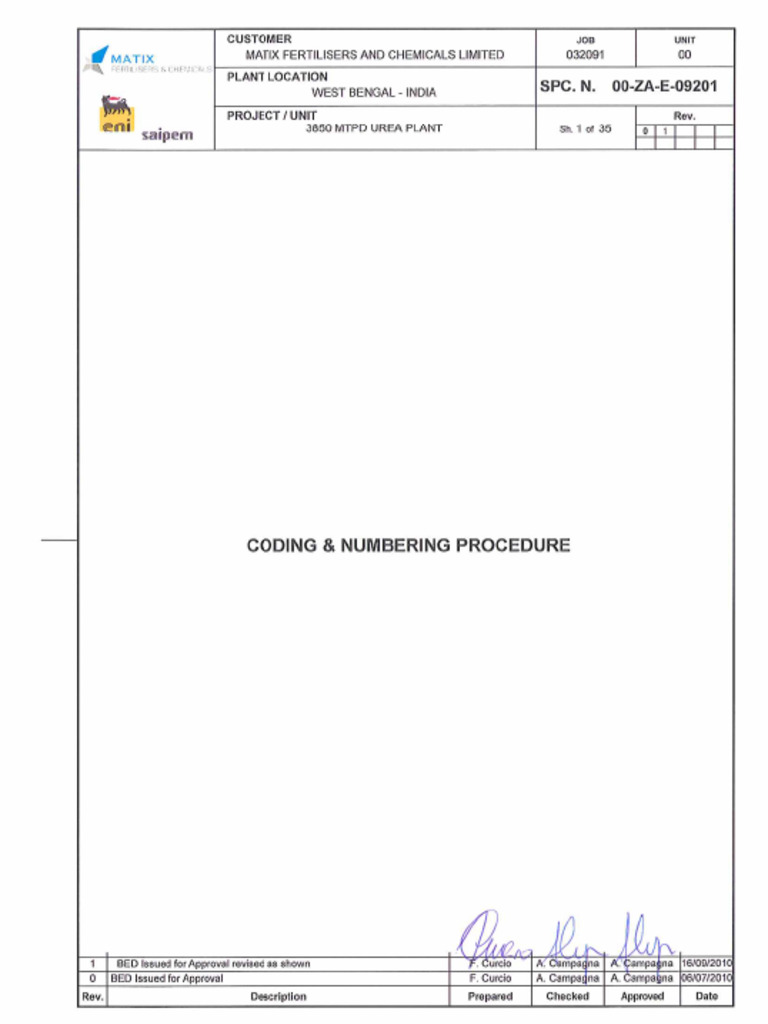 000 1-Coding&number-Procedure | PDF