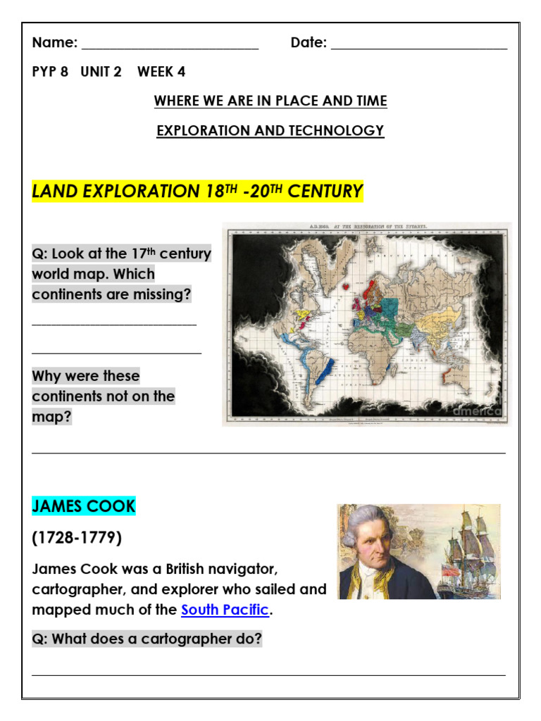 PYP 8 unit 2 week 4 unit study material | PDF