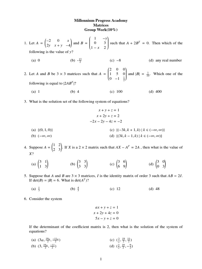 Group Work | PDF