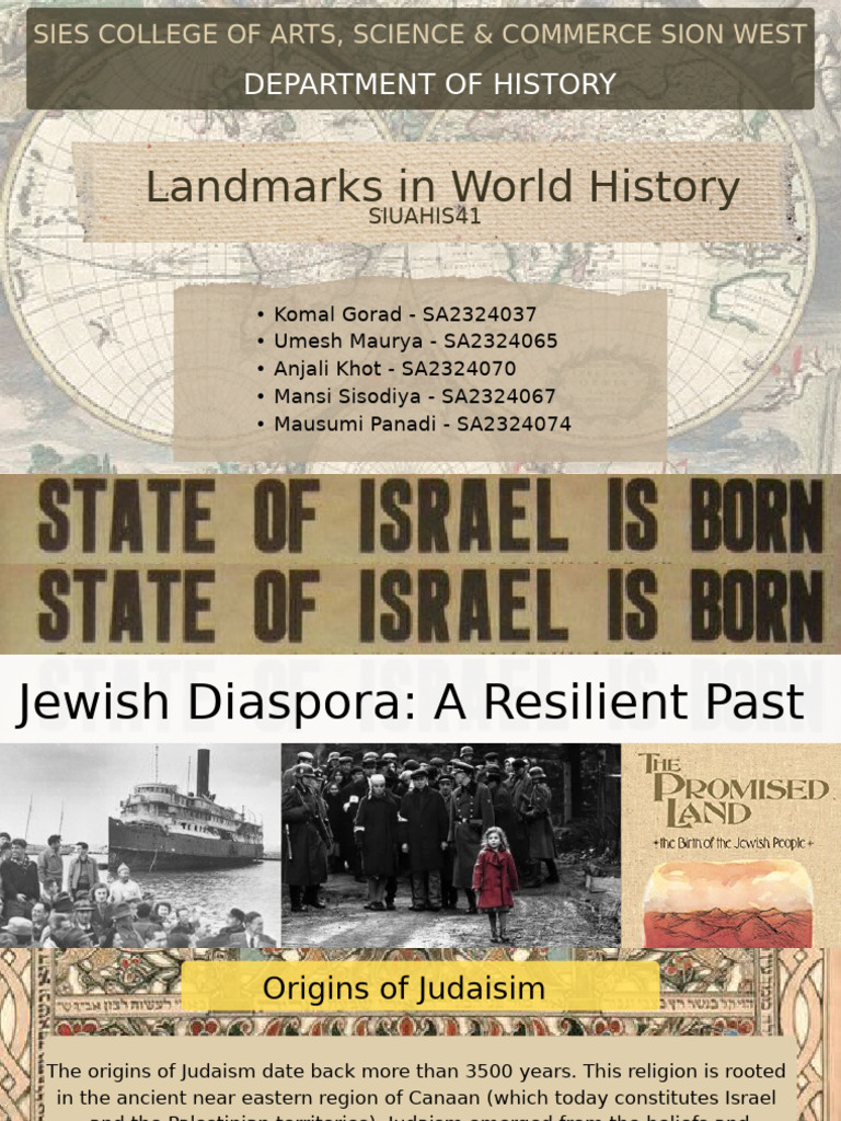 Jewish Diaspora A Resilient Past | PDF