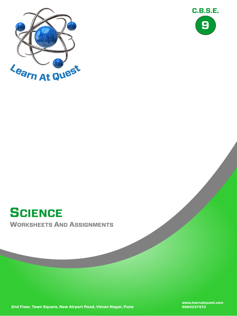 QUEST BOOK CBSE 9 Science | PDF