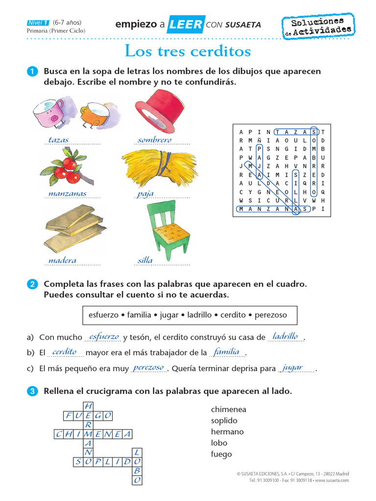 LEER 1 TresCerditos Solu | PDF