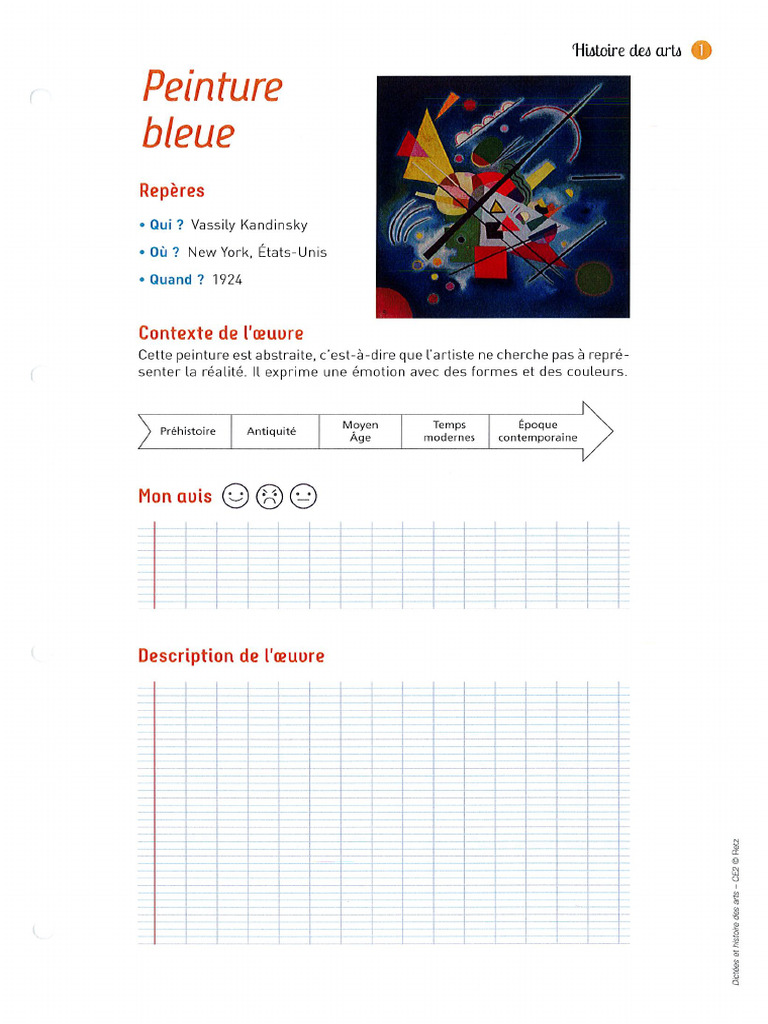 Histoire Des Arts CE2 | PDF