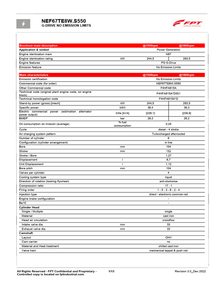 Datasheet - PG G-Drive No Emiss NEF67TE8W.S550 | PDF