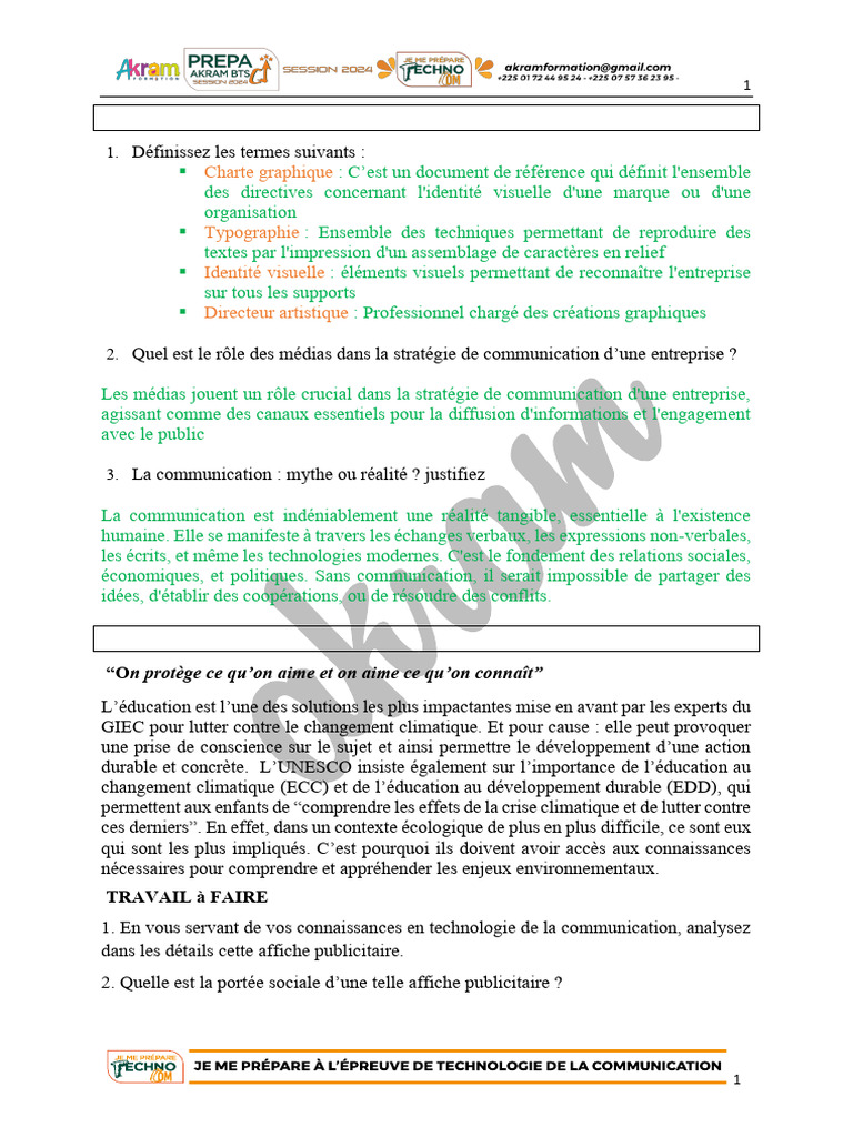 Devoir 2 Akram-One-x - Correction | PDF
