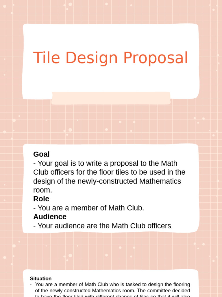 Tile Design Proposal | PDF
