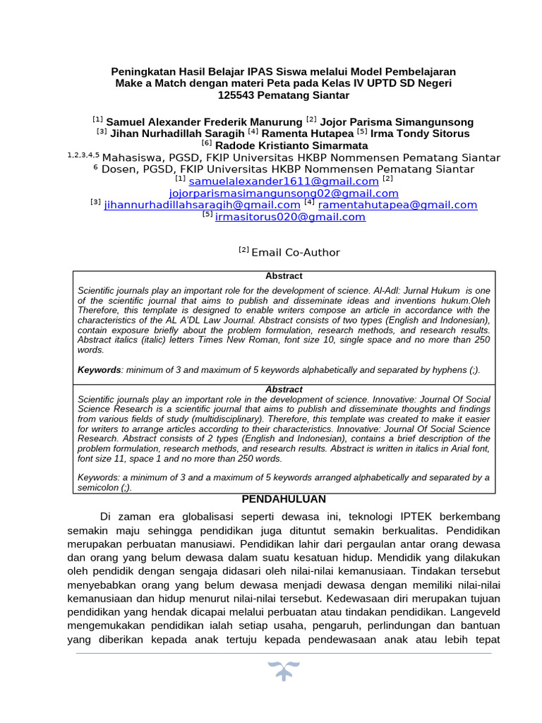 Template Innovative | PDF