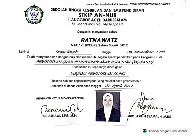 Ijazah Ratna | PDF