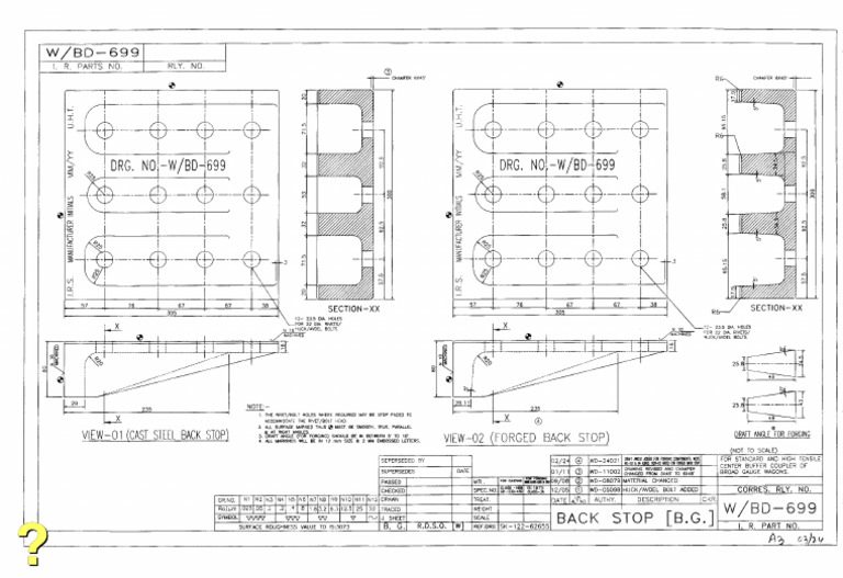 CBC Back Stop W-BD-699-ALT-4 | PDF