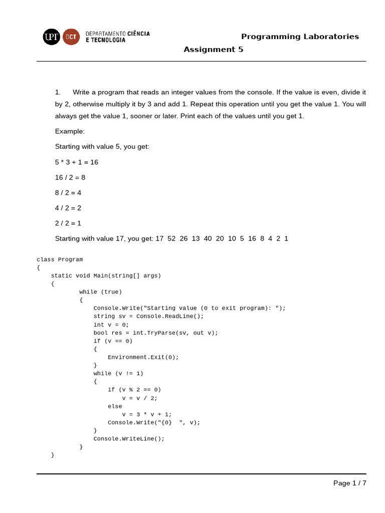 LP Assignments 5 sol | PDF