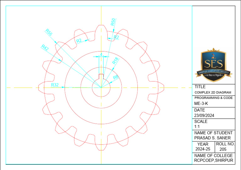 Prasad Complex 2D Diagram | PDF
