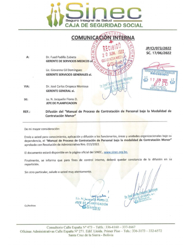 Manual Proceso Contratacion Res Adm | PDF