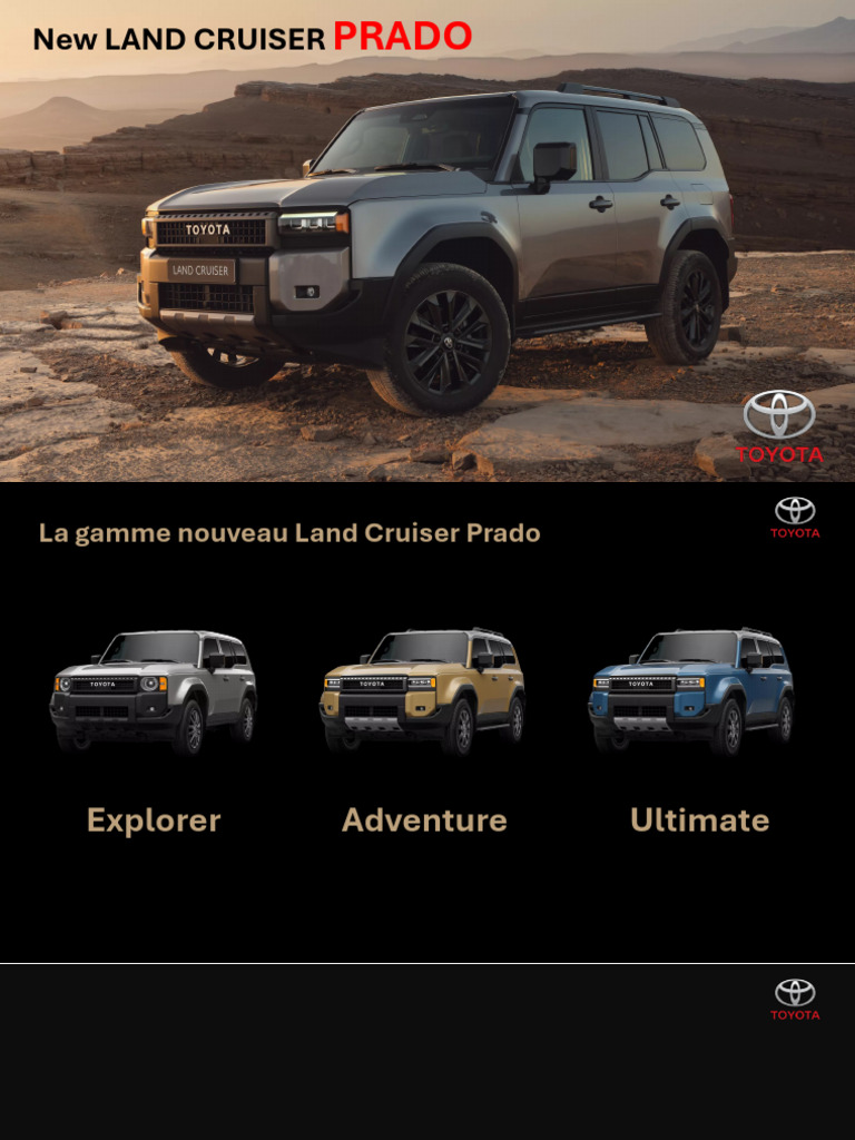 Fiche technique Nouveau Land Cruiser Prado | PDF