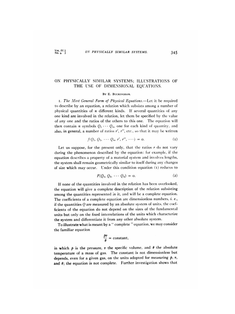 Similarity Principle PhysRev.4.345 | PDF