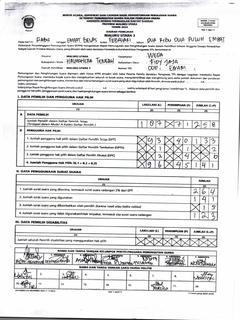 Prov TPS - 6 | PDF