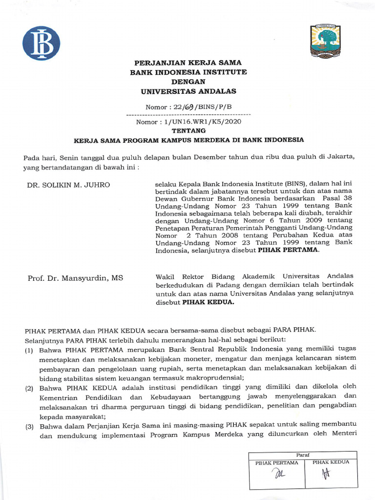 Pks Bins Unand | PDF