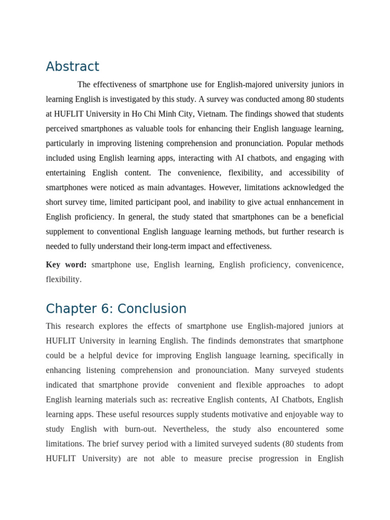 Abstract and Conclusions | PDF