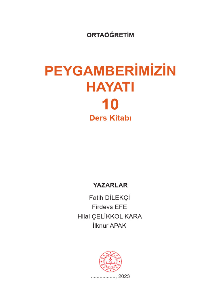 Peygamberimizin Hayati 10 | PDF