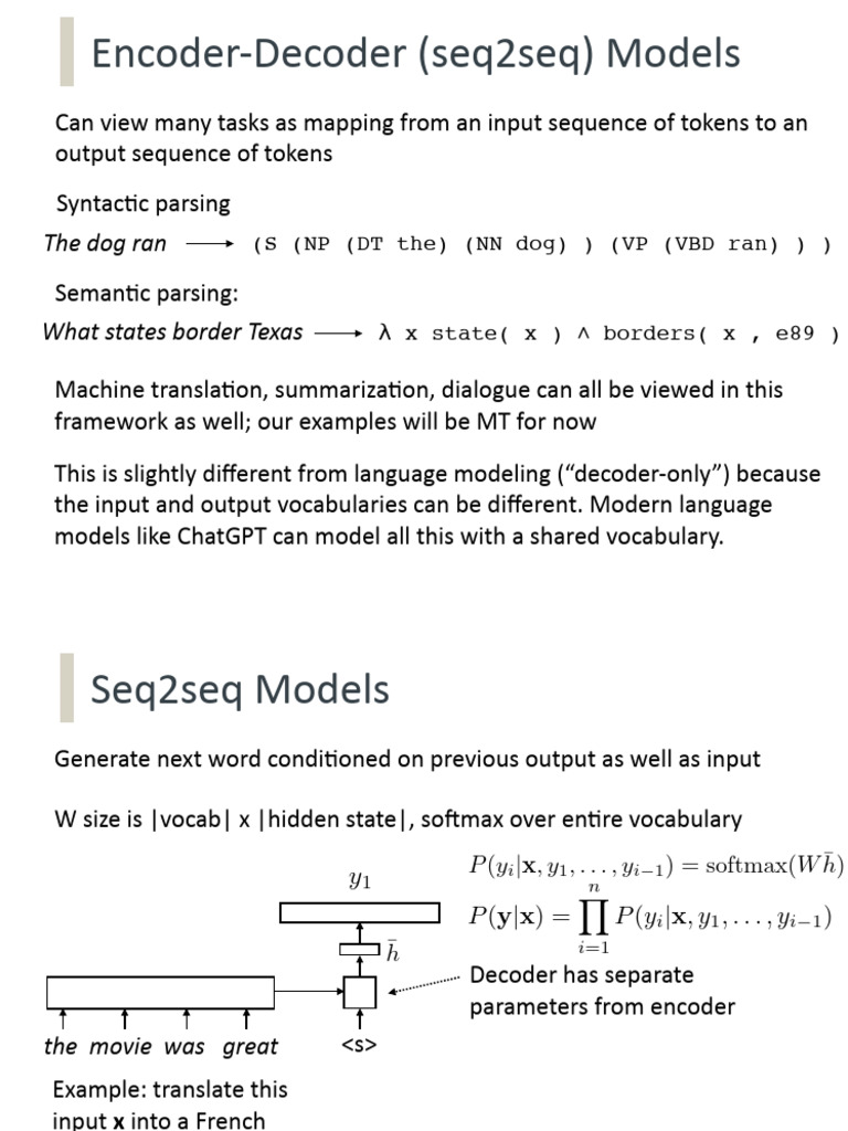 Seg s2s1 Seq2seq | PDF