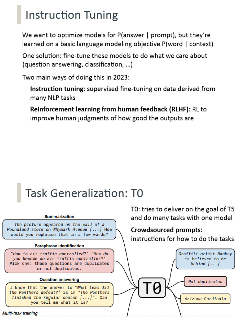 Seg llm5 Instruction Tuning | PDF