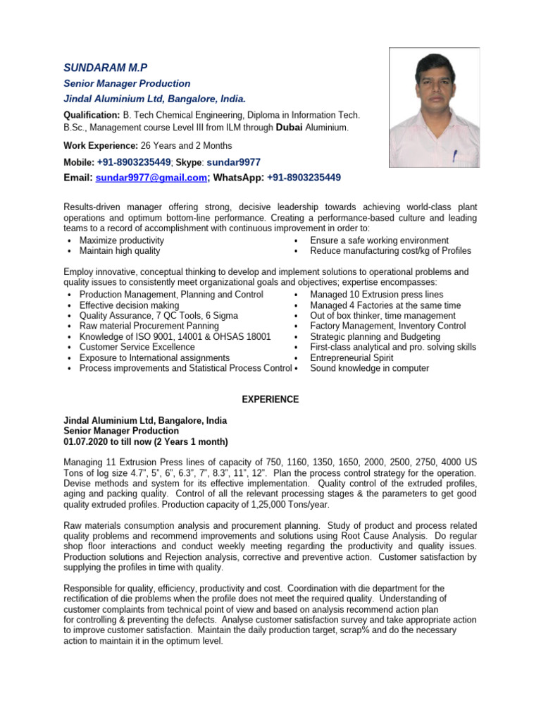 6.10 Sundaram M.PCo saleem-extrusion | PDF