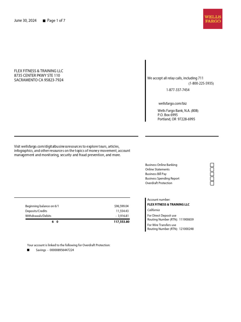 Bank Statement January - 095642 | PDF | Overdraft | Payments
