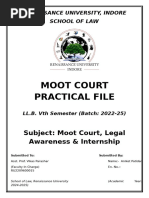 Moot Court Pre Trial Preparation and Trial Proceedings | PDF | Advocate | Abortion
