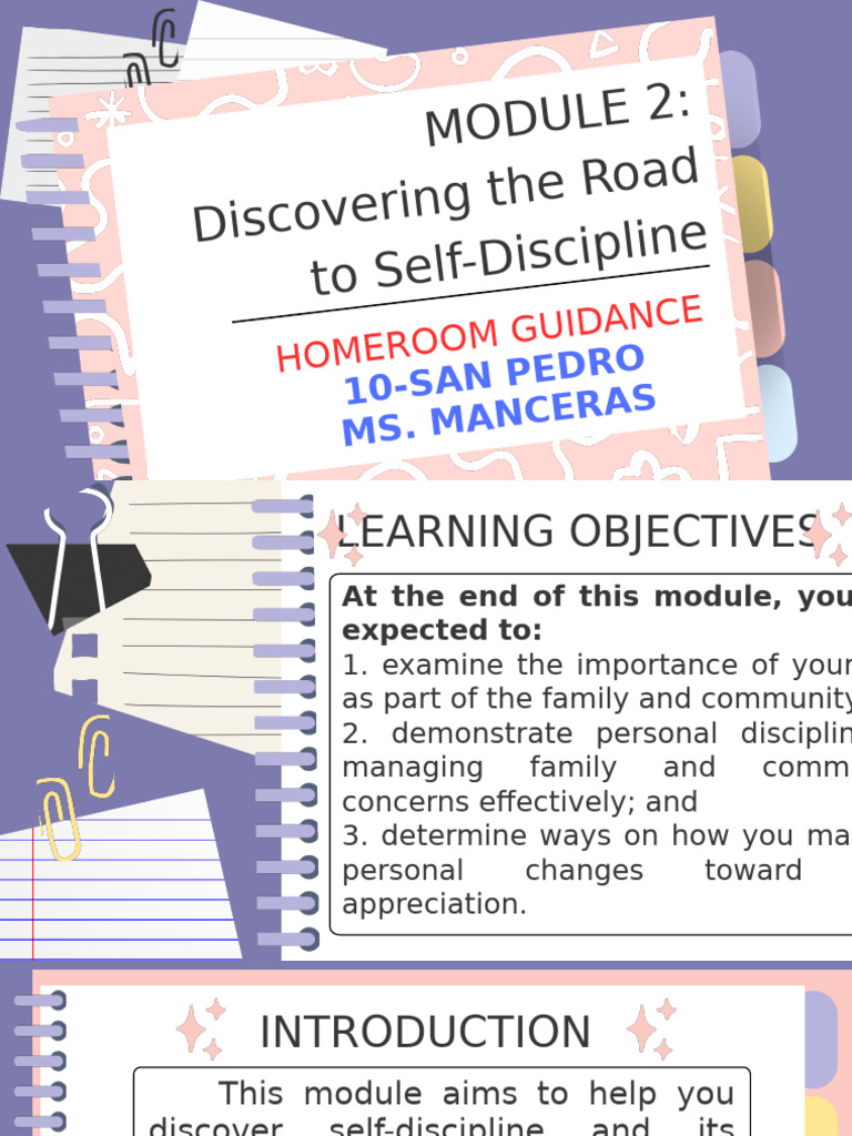 Grade 10 Quarter 1 Homeroom Guidance Module 2 (HGP) | PDF