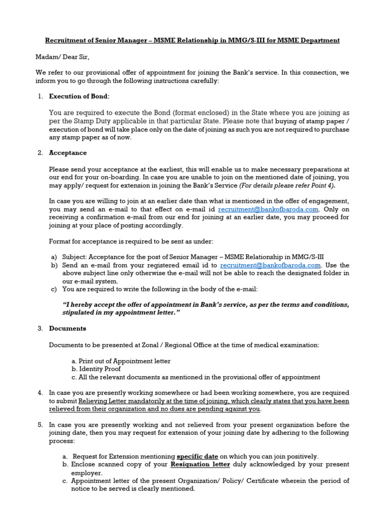 Instructions | PDF