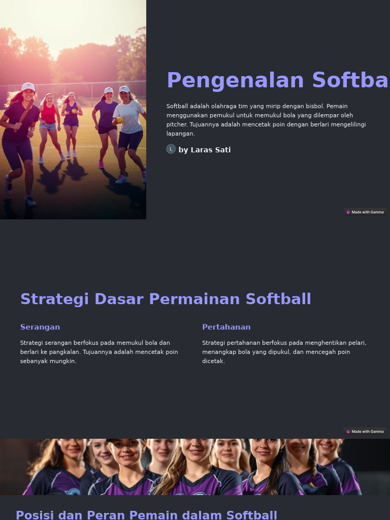 Pengenalan Softball | PDF