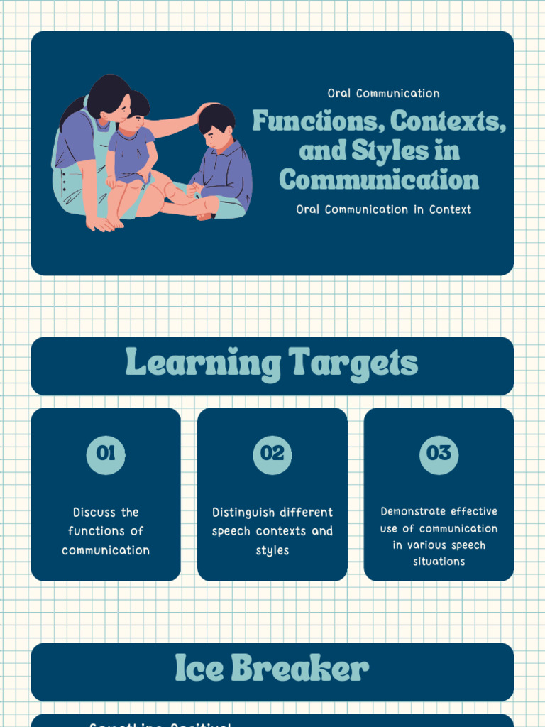 Module 4 OCC - Functions, Contexts, and Styles in Communication | PDF