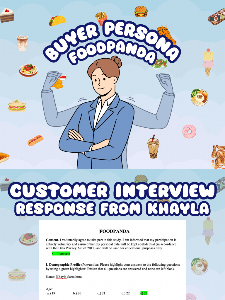 Customer Persona | PDF