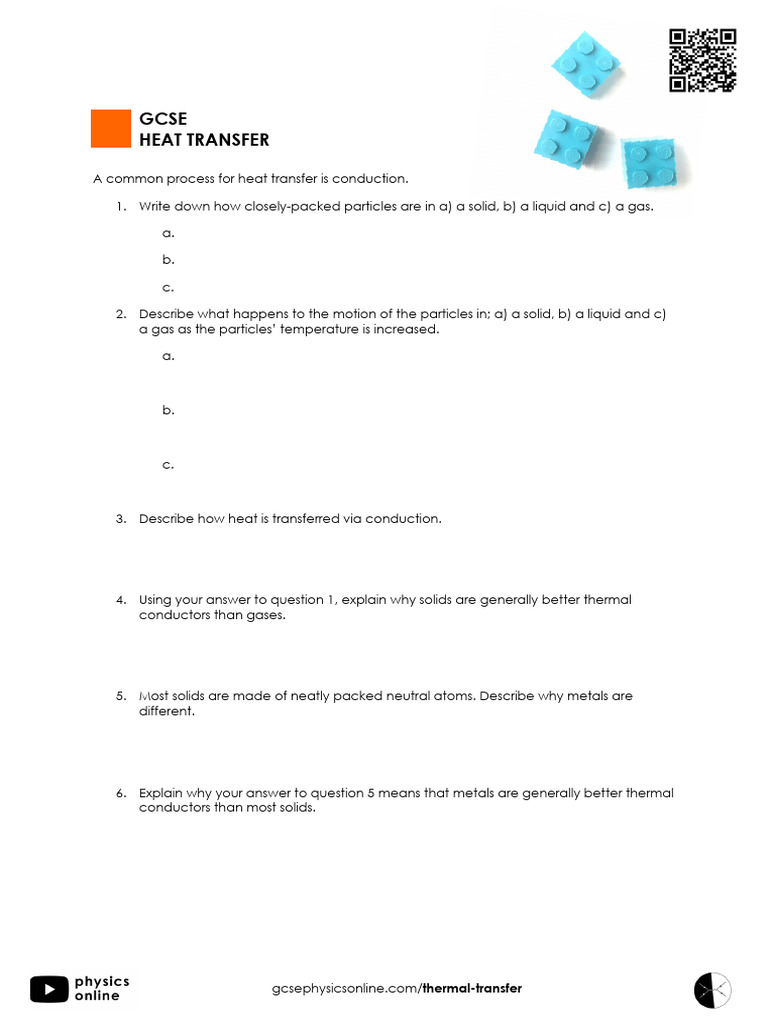 GCSE Heat Transfer | PDF