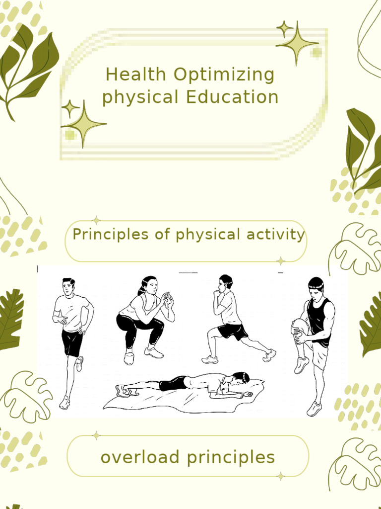 Health Optimizing Physical Education | PDF