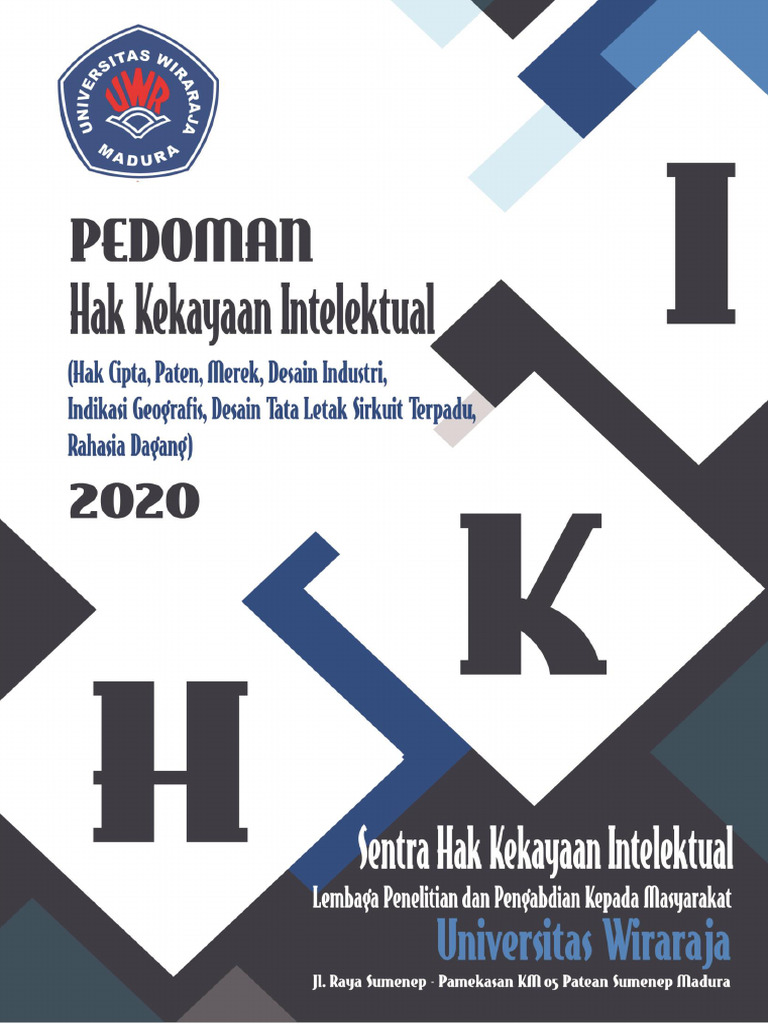 Buku Pedoman Hak Kekayaan Intelektual 2020 | PDF