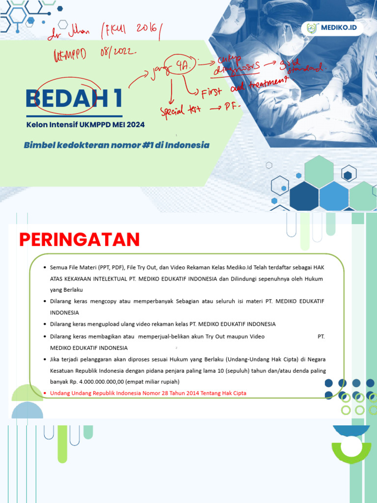 Bedah 1 Coret | PDF
