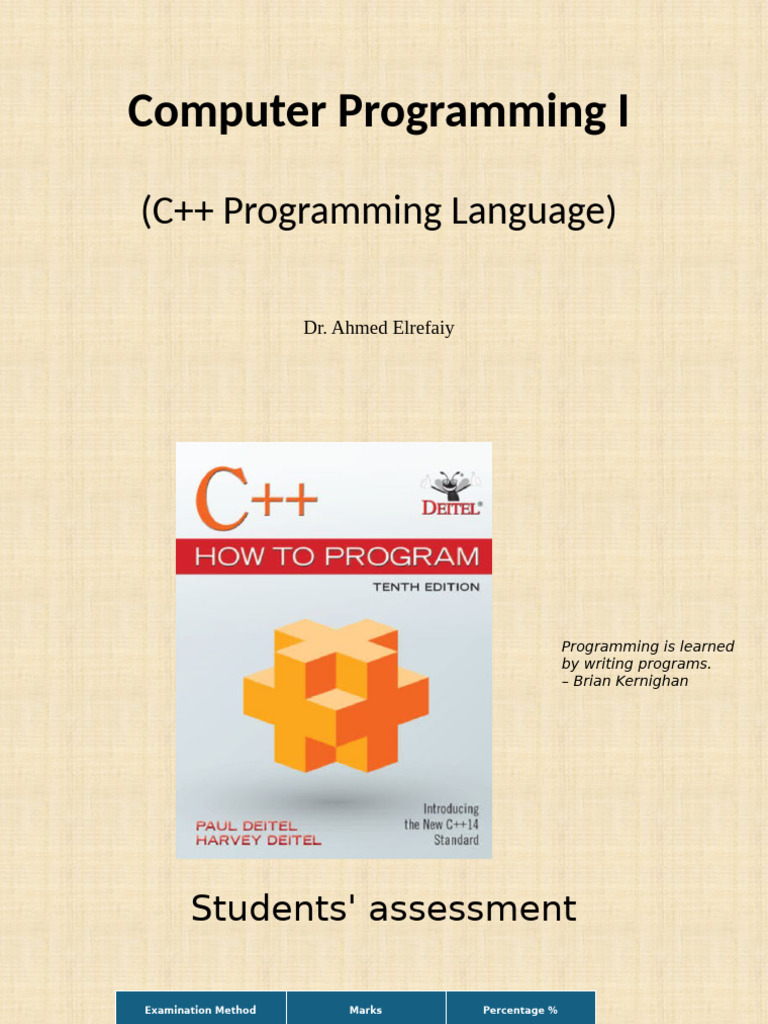 1 Programming | PDF