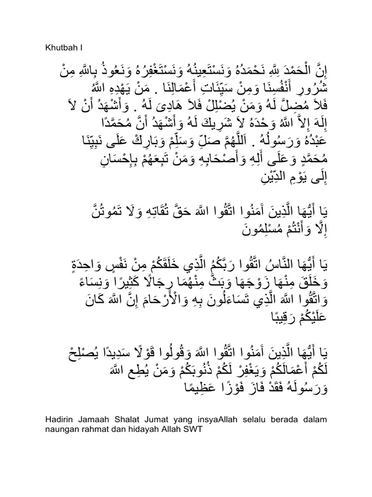 Khutbah 10 | PDF | Quran | Wellness