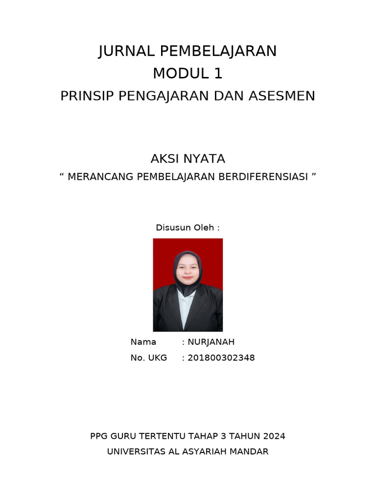 Jurnal Modul 1 | PDF