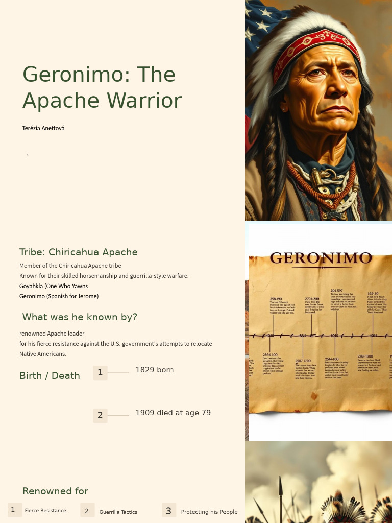 Geronimo The Apache Warrior | PDF