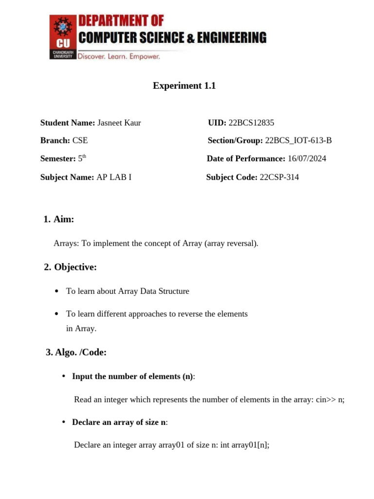 AP Worksheet 1-1 | PDF