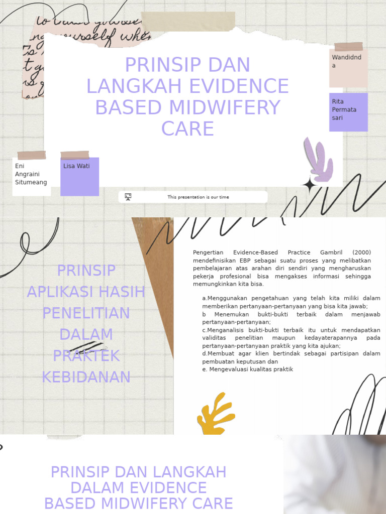 Prinsip Dan Langkah Evidence Based Midwifery Care | PDF