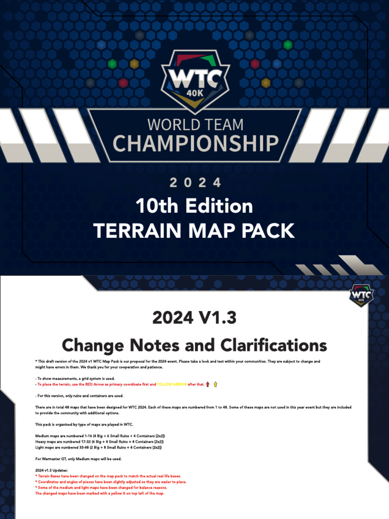 WTC 2024 Map Pack Lite V1.3lite | PDF