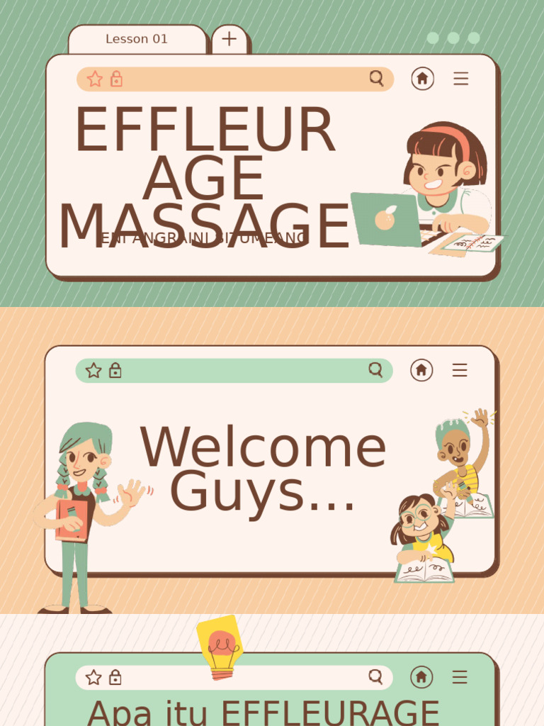 Effleurage Massage | PDF