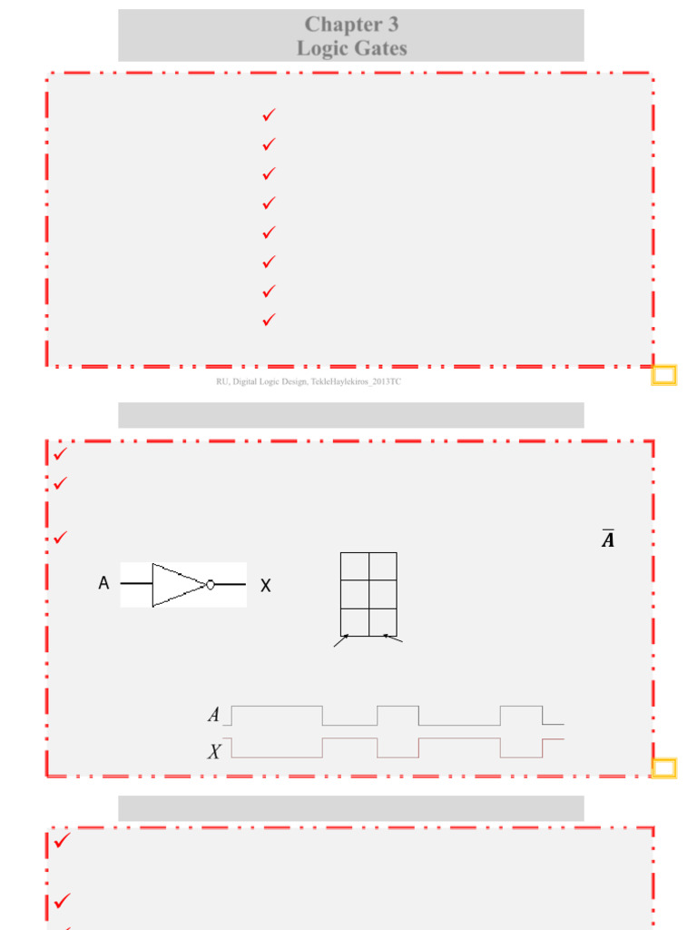 Chapter 3 Logic Gates-1 | PDF
