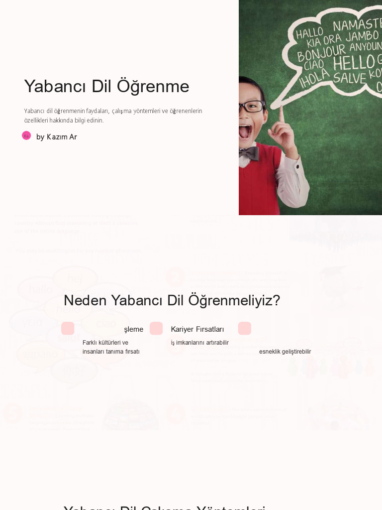 Yabanci Dil Ogrenme | PDF